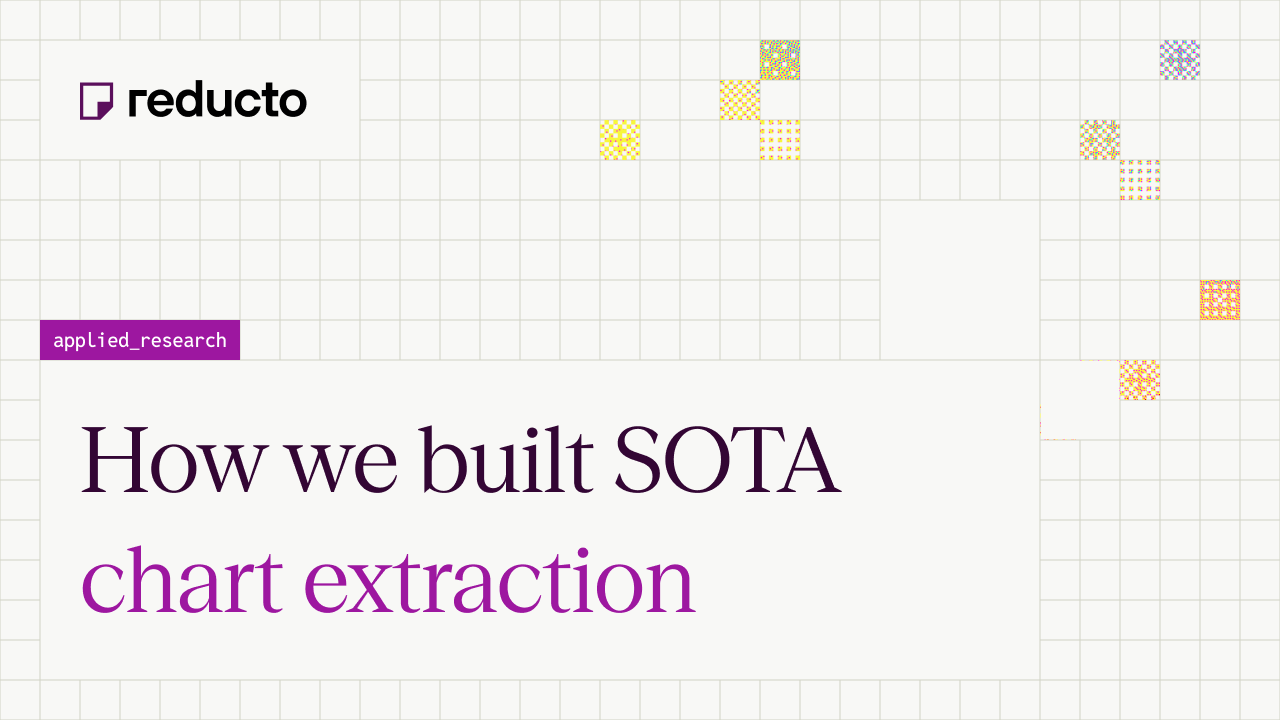 How Reducto is building SOTA chart extractions | Reducto